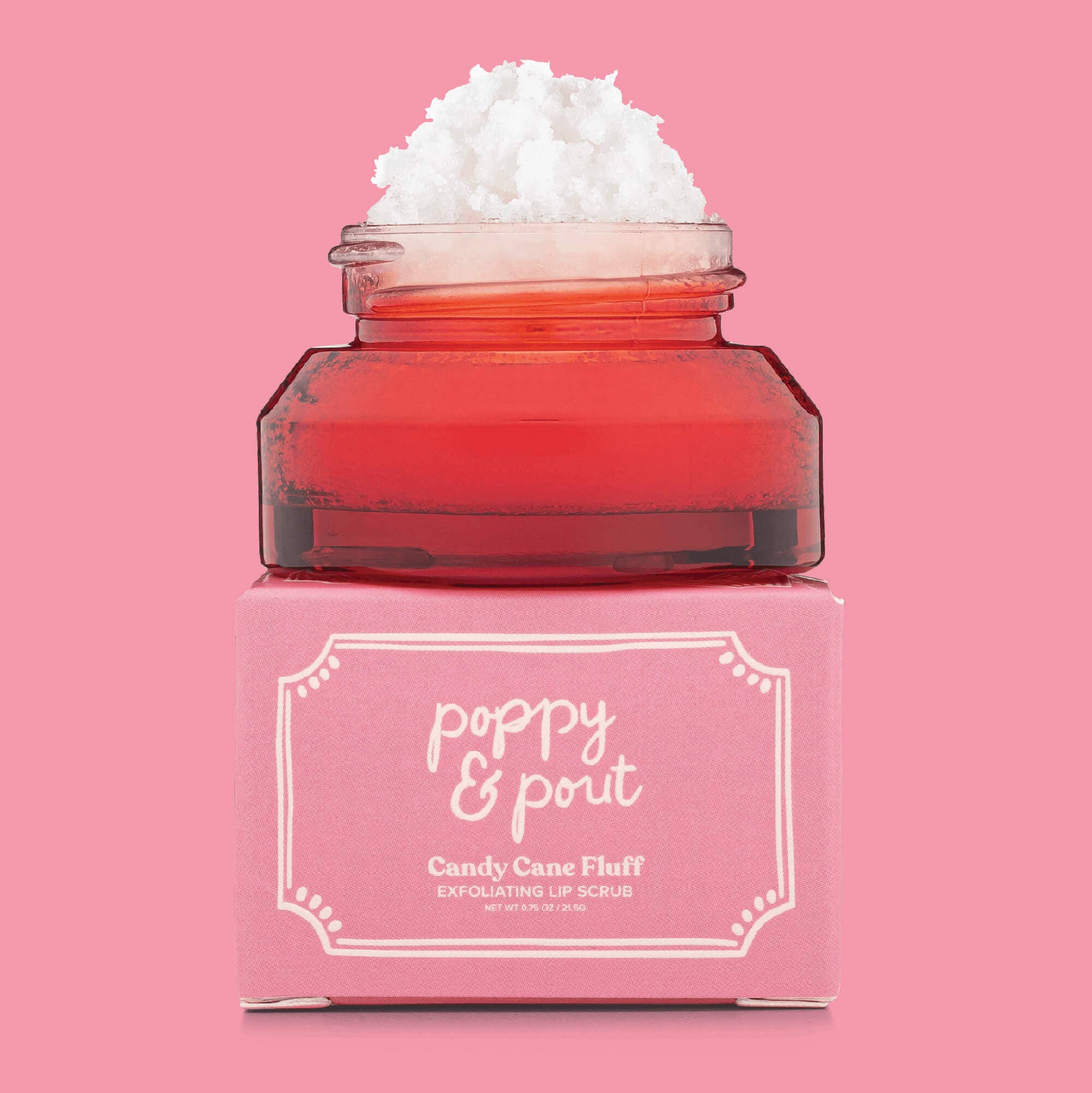 Limited Edition, Lip Scrub, Holiday, Candy Cane Fluff